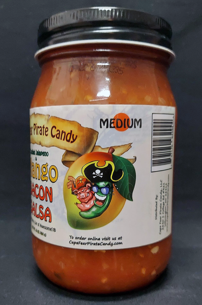 Candied Jalapeno & Mango Bacon Salsa - Cape Fear Pirate Candy